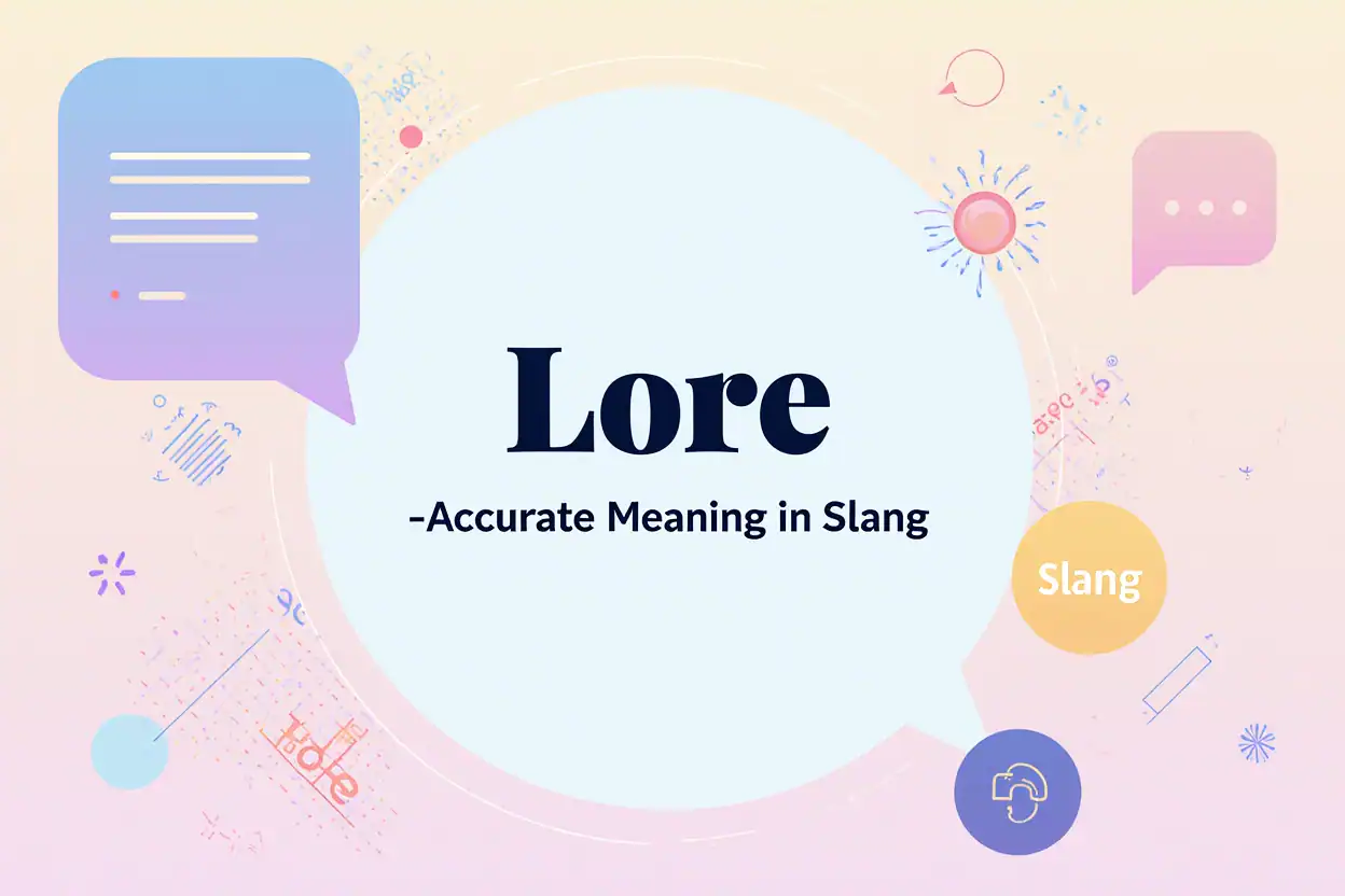 What Does Lore-Accurate Mean in Slang?